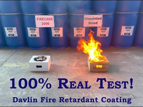 Fire Retardant Coating/Paint - 1 Gal - Custom Color - Free Shipping ...